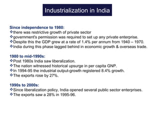 Industries of india final,2003 | PPT