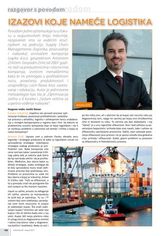 Intervju Antonia Zrilića za časopis Industrija | PDF