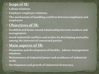 Industril relation (2) | PPTX