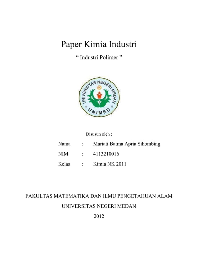 Industri polimer | DOCX