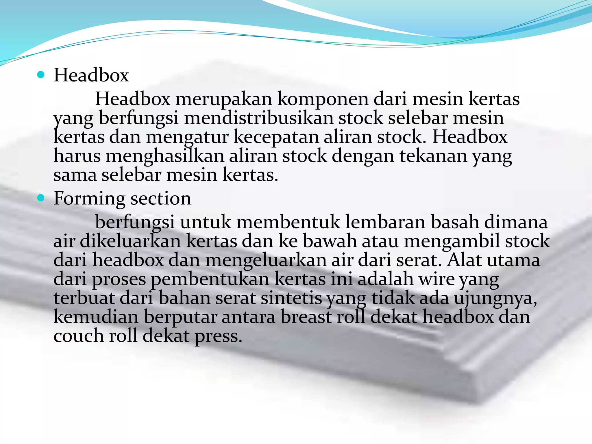 Industri pulp dan kertas dari kayu | PPTX