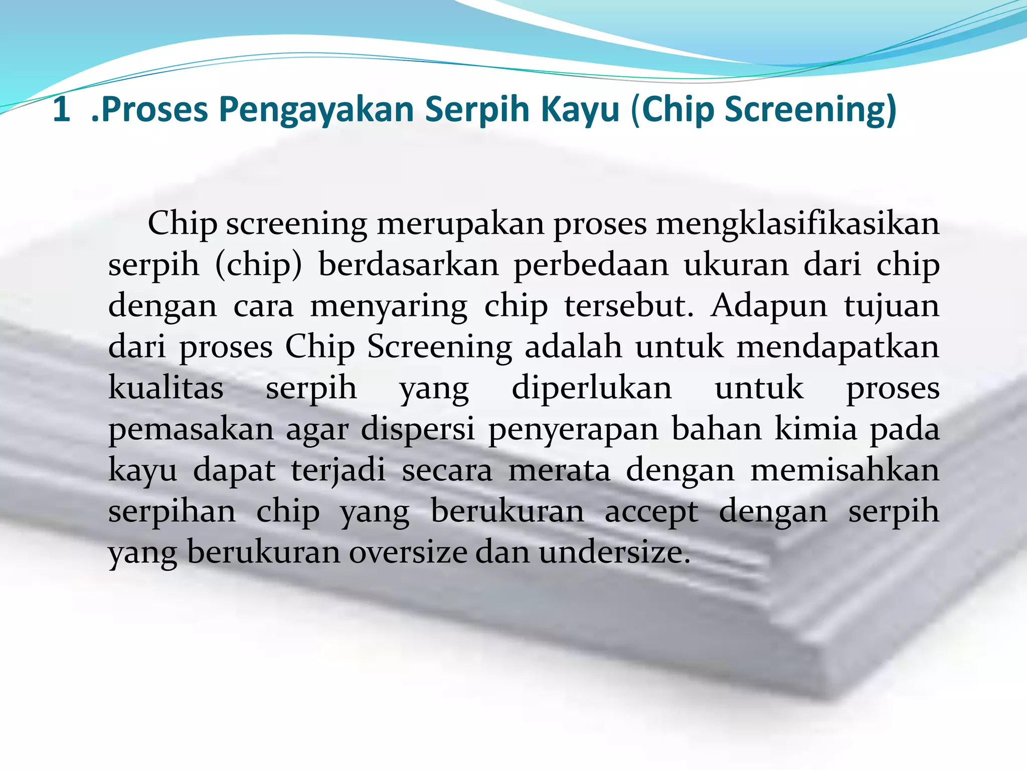 Industri Pulp Dan Kertas Dari Kayu Ppt