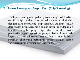 Industri pulp dan kertas dari kayu | PPTX