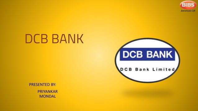 INDUSTRI VISIT OF report on DCB bank.pptx