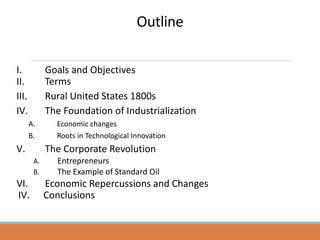 Industrization the rise of big business | PPTX