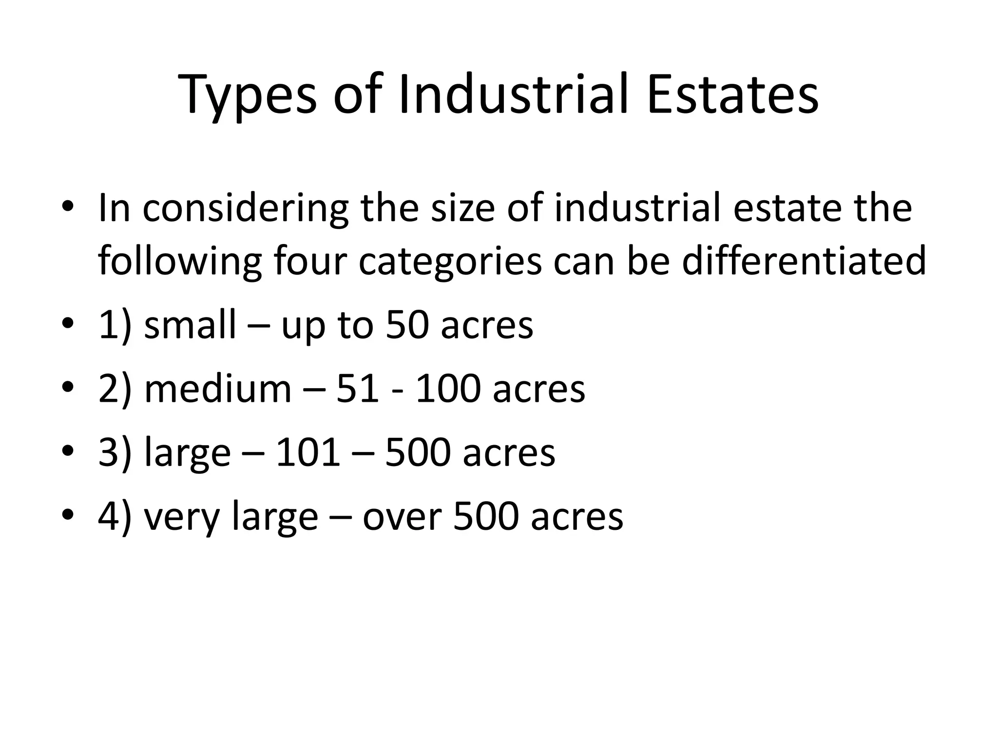 Planning of industrial estate | PDF
