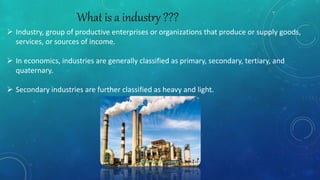 Industries | PPTX | Commodities | Economy