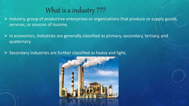 Industries | PPT
