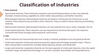 GEOGRAPHY PROJECT INDUSTRIES 2 25 06 2025 | PPTX