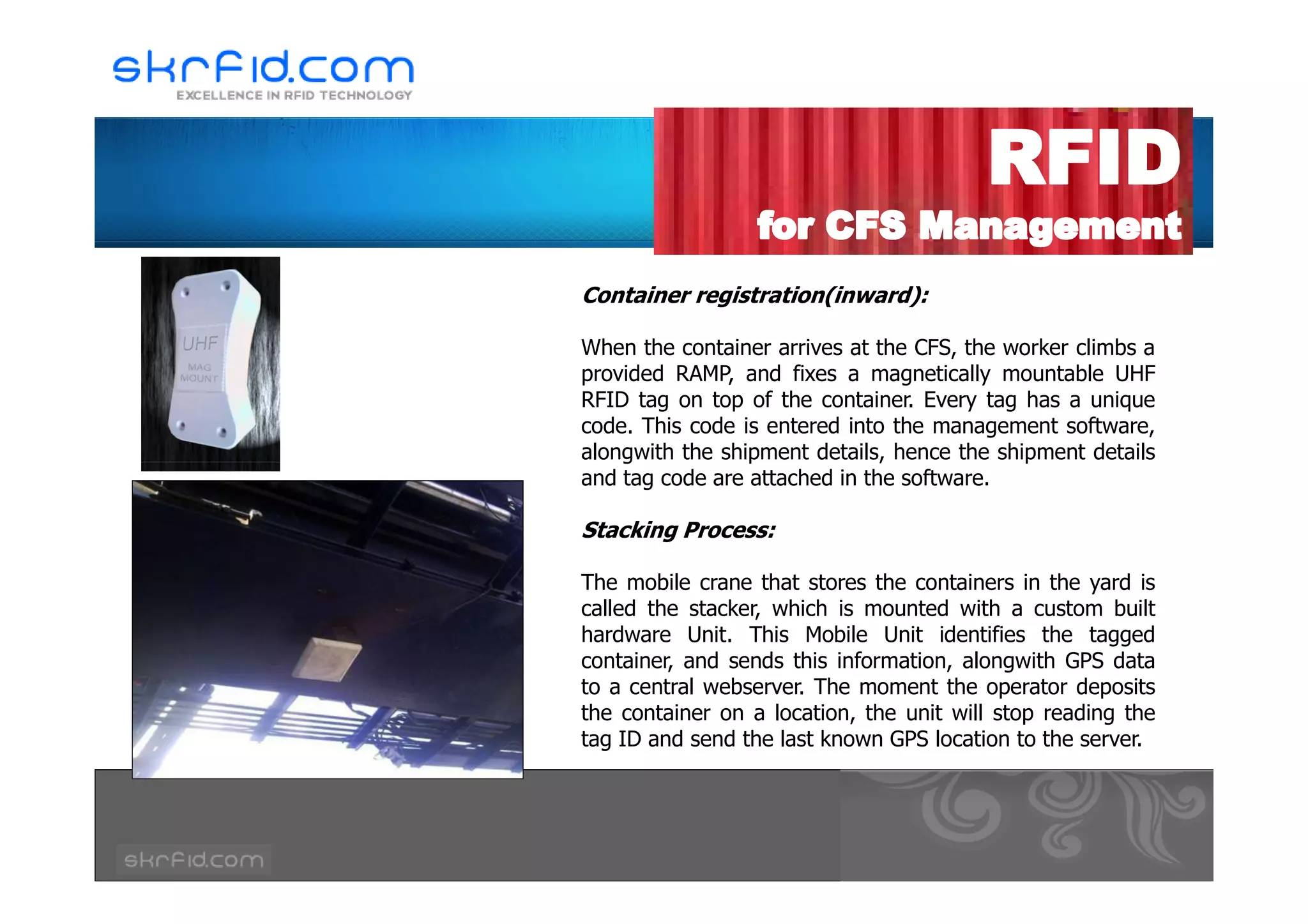 Industry rfid in container yards | PDF