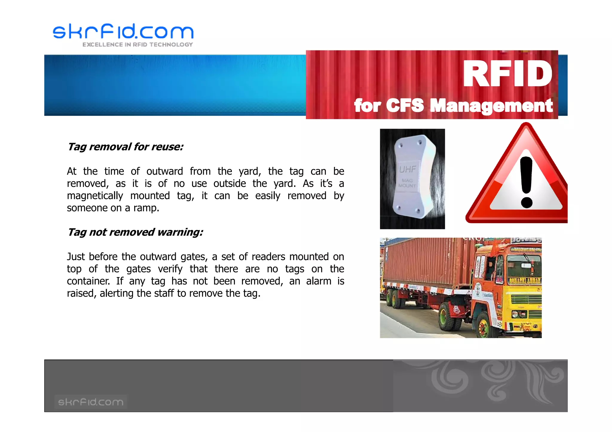 Industry rfid in container yards | PDF