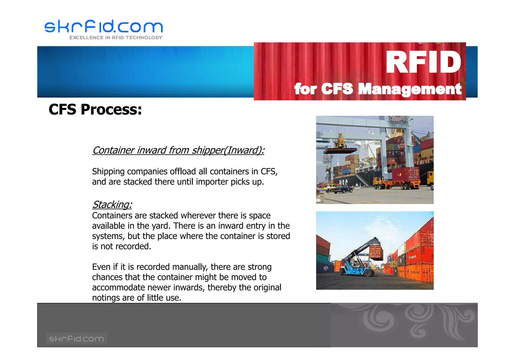 Industry rfid in container yards | PDF