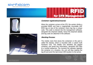 Industry rfid in container yards | PDF