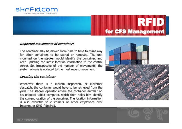 Industry rfid in container yards | PDF