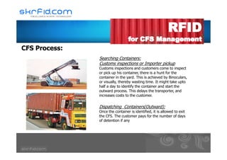 Industry rfid in container yards | PDF