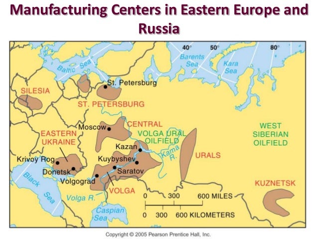 Industrial Zones Map World