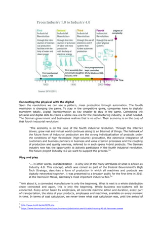 Industry 4.0 and the road towards it | PDF | Internet | Computing