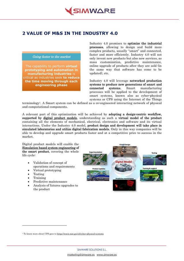 Industry 4.0, Internet of Simulations and Simware | PDF