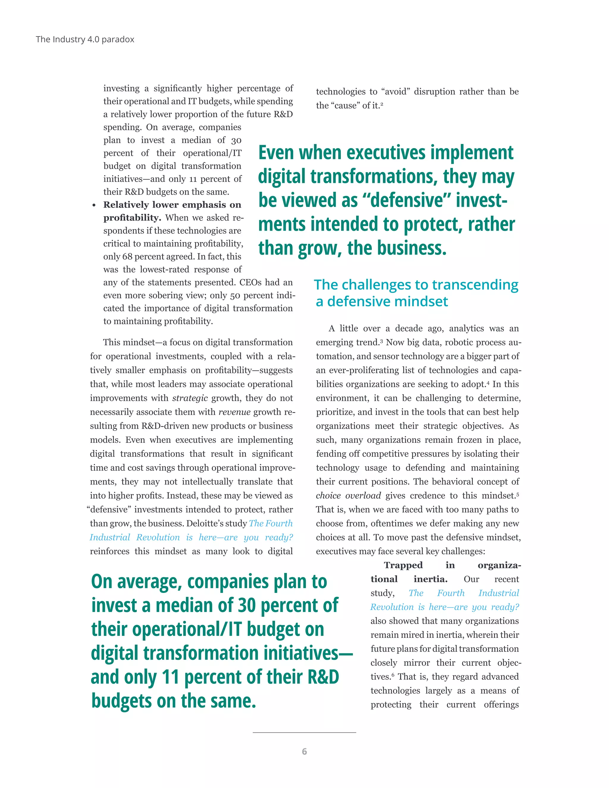 Industry 4.0 paradox report | PDF