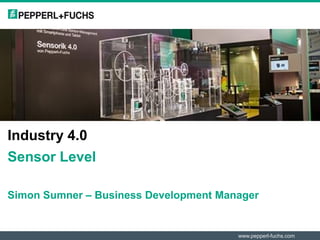 Industry 4.0 at the Sensor Level - Simon Sumner | PDF