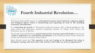 Industry 4 presentation | PPTX