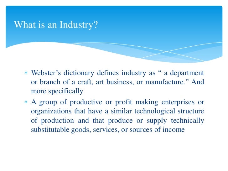 Industry Analysis industry-analysis