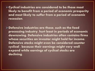 Industry analysis | PPTX