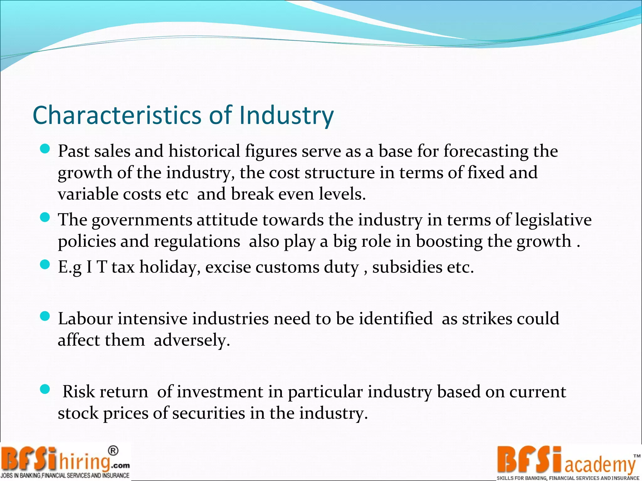 Industry analysis- Fundamental analysis | PPT