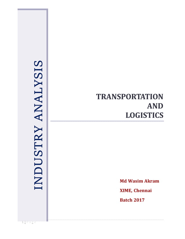 Transportation and logistics | DOCX