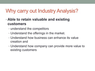 Industry analysis | PPTX