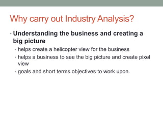 Industry analysis | PPTX