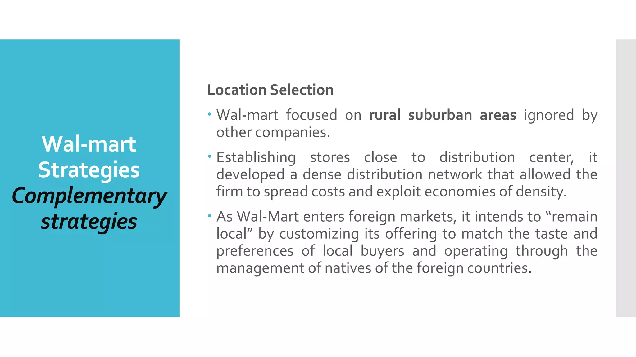 INDUSTRY ANALYSIS -RETAIL COMPANY-WALMART | PPTX