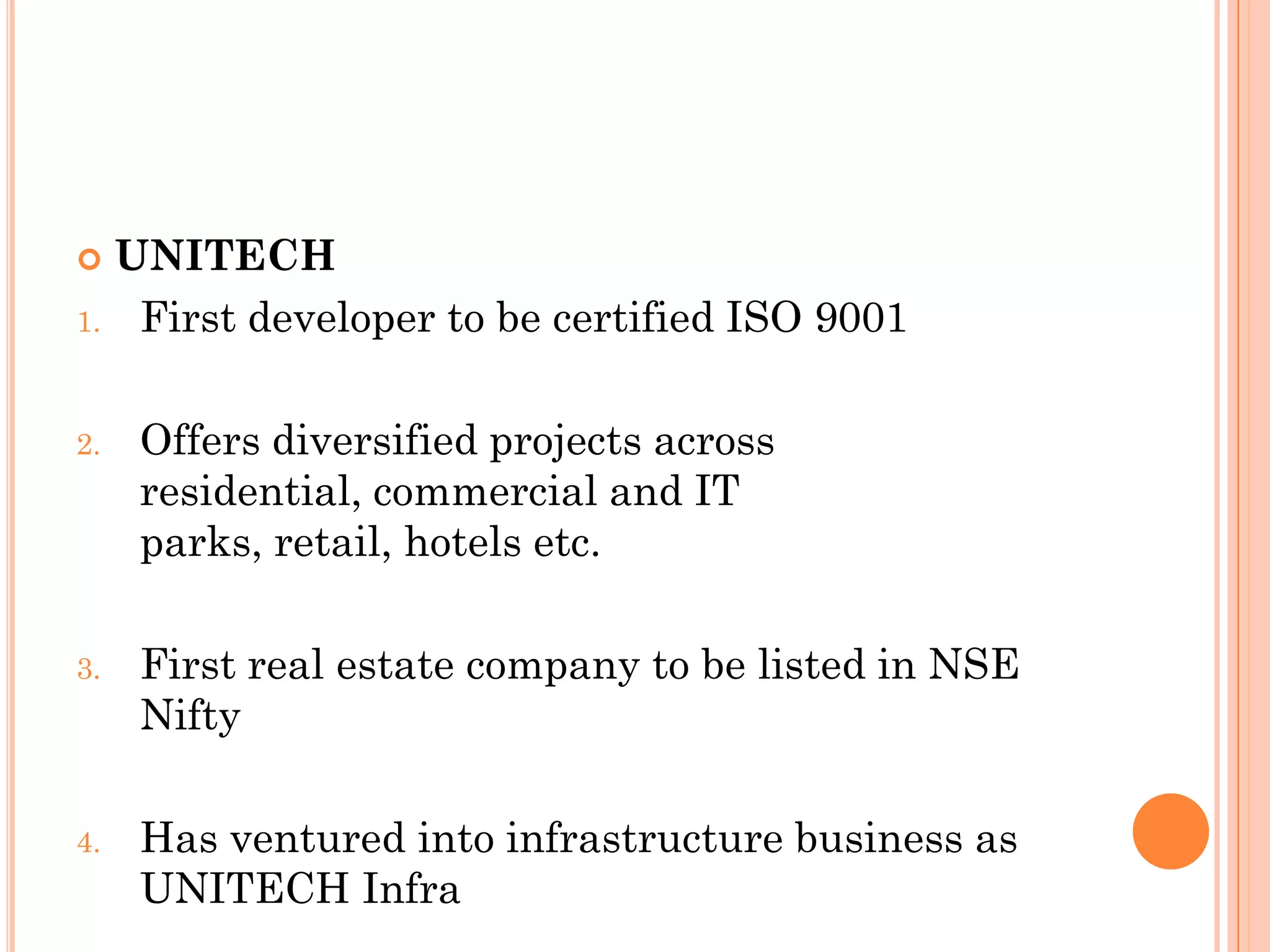 Industry analysis of the real estate sector | PPTX