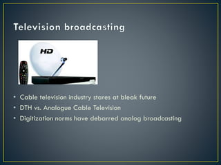 Industry analysis of tv viewership | PPTX