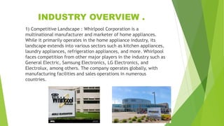 INDUSTRY ANALYSIS OF WHIRLPOOL COMPANY.pptx