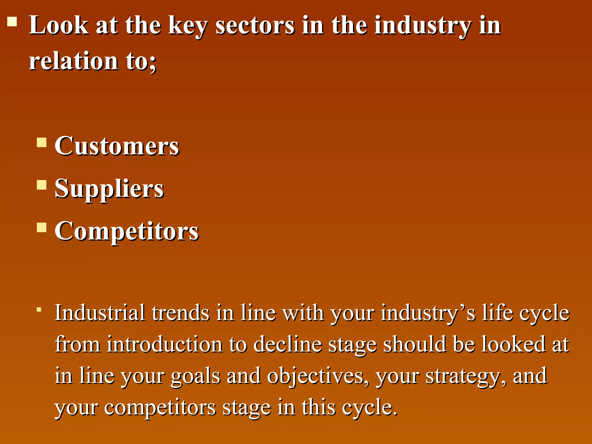 Industry analysis, swot & portfolio analysis | PPT | Business ...