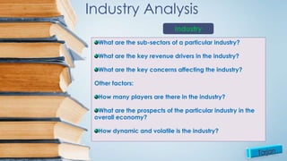 Industry analysis tkn | PPT