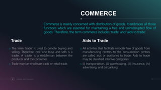 Industry and commerce | PPTX