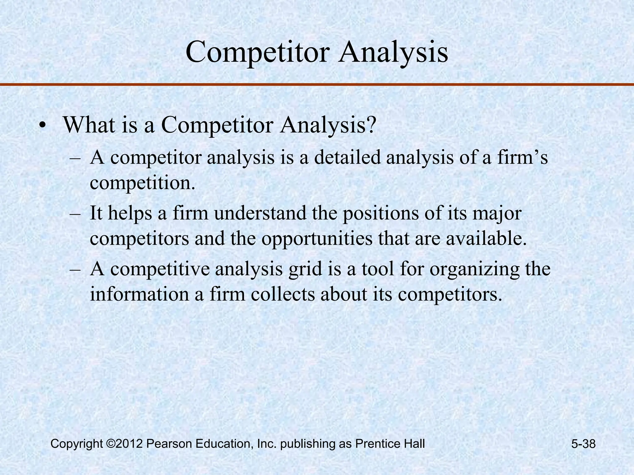 Industry and Competitor Engineering Analysis.ppt