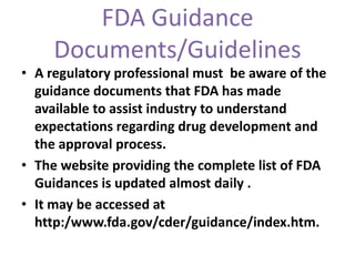 Industry and fda liaison | PPTX