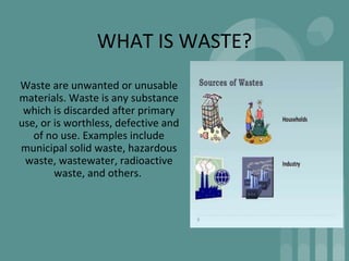 Industry and household wastes:Current Environmental Issues | PPTX