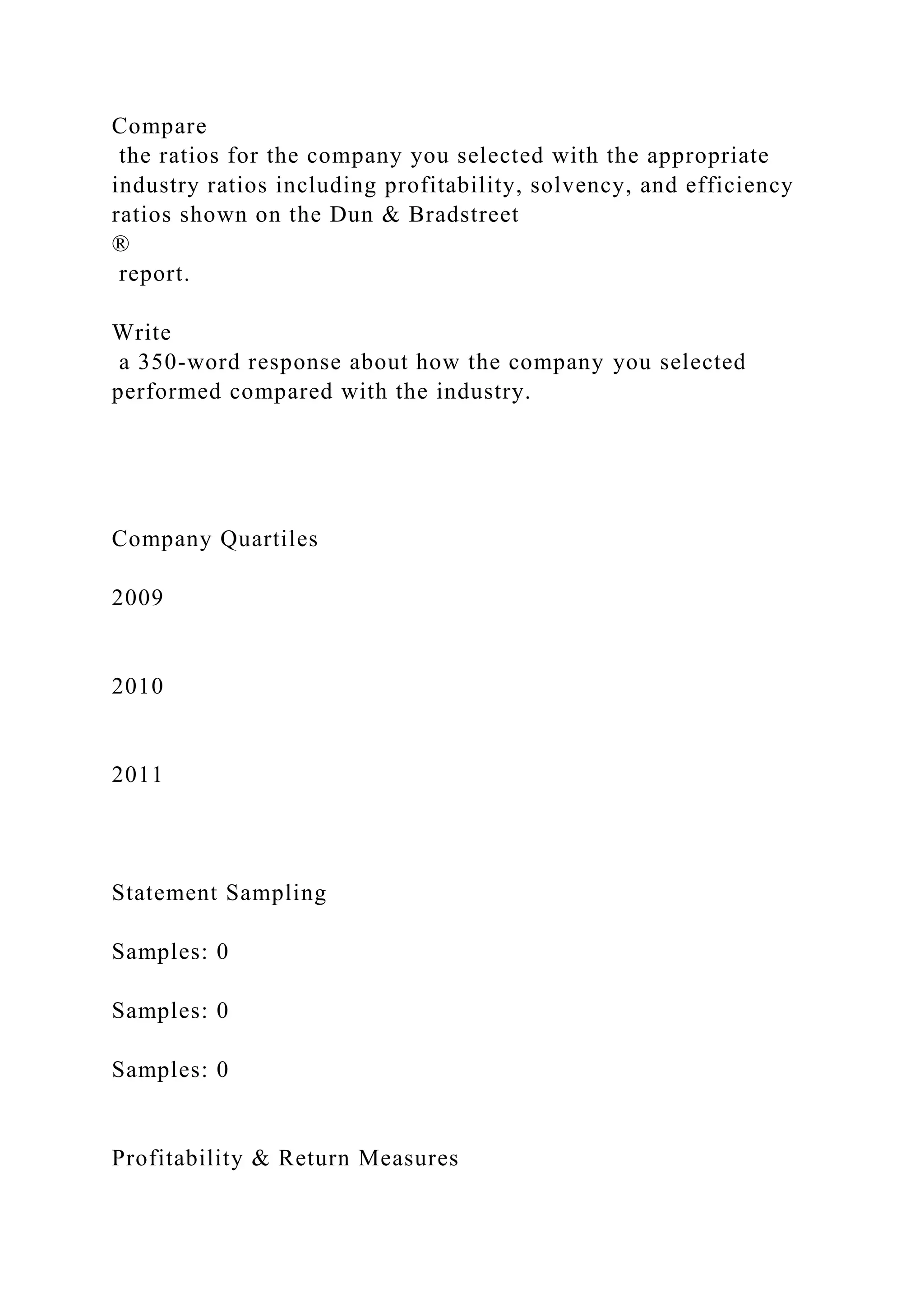 Industry Averages and Financial Ratios PaperMicrosoft Corporatio.docx ...