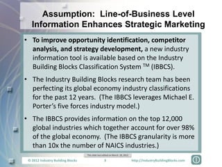 Industry Building Blocks Overview | PDF