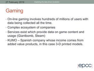 How companies are exploiting data science | PPTX