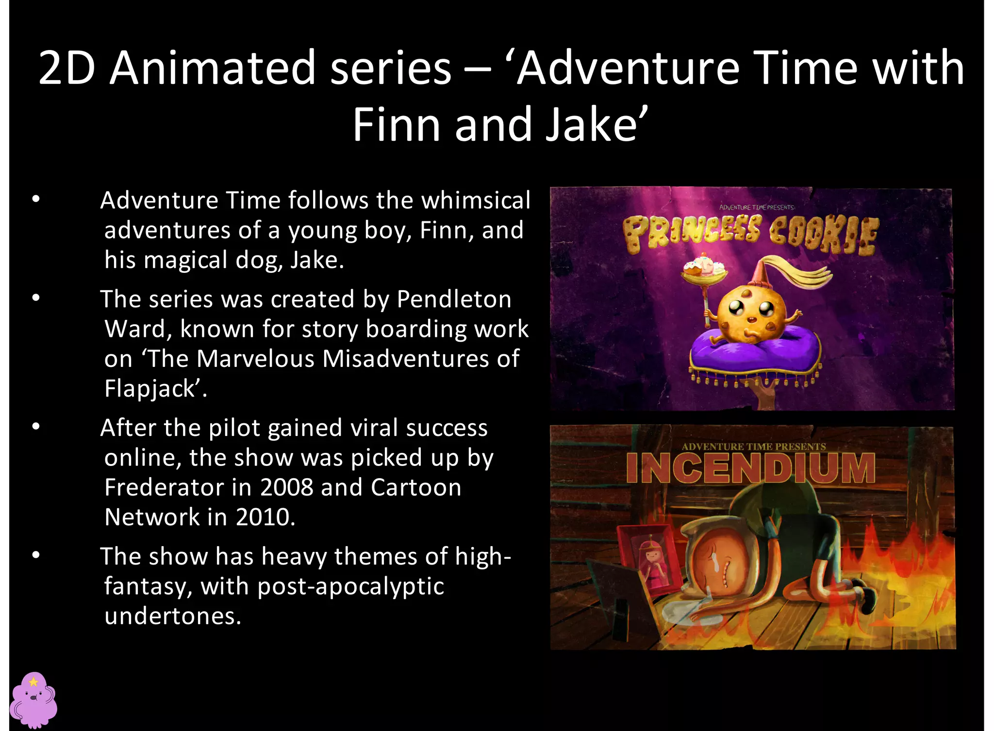 Industry case study on the layout design of the animated series 'adventure time' | PDF