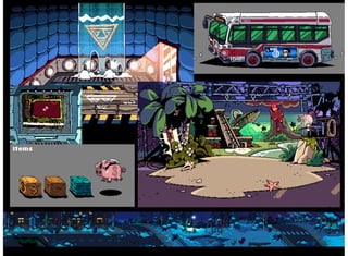 Industry case study on the layout design of the animated series ...