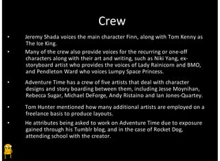 Industry case study on the layout design of the animated series ...