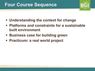 Built Environment Certificate | PPT
