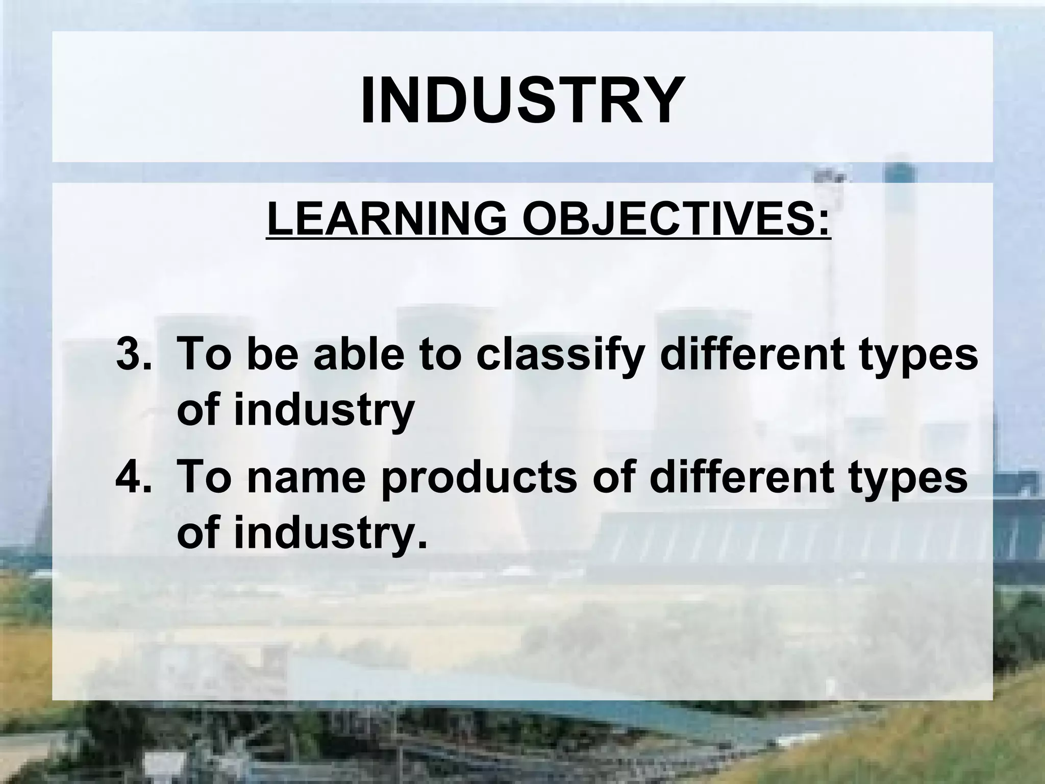 Industry Classification & Systems | PPT