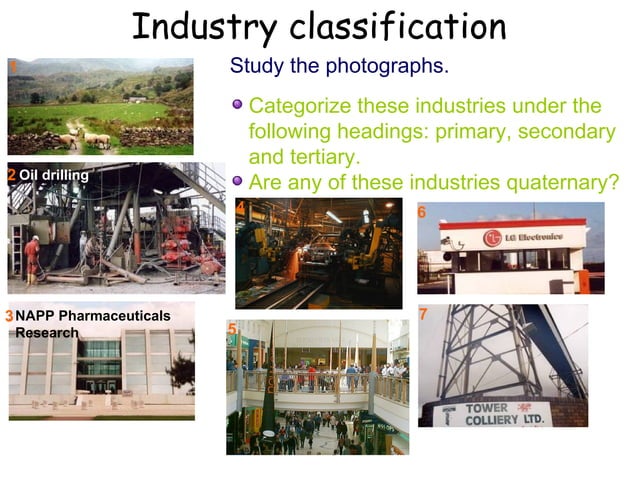 Industry Classification & Systems | PPT | Manufacturing Industry ...